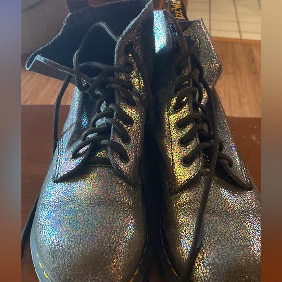 Dr. Martens | Shoes | Silver Doc Martens | Poshmark